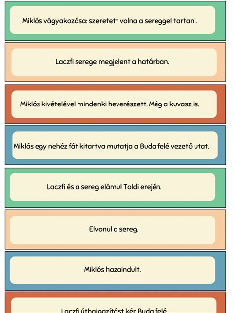 Toldi Időrend 1 ének Pdf