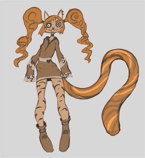 Cutsey Furry Art My Original Drawing Used With Control Net R Furai