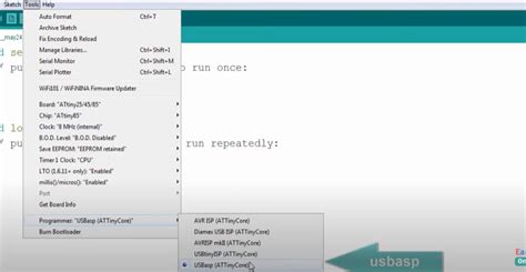Attiny85 Bootloader Using Usbasp Tutorial