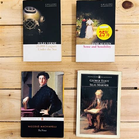 Collins And Penguin Classics Well Used Shopee Malaysia