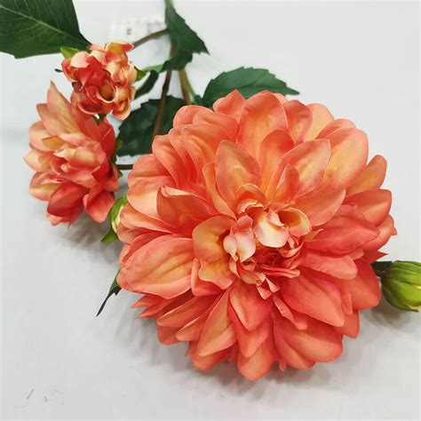 Artificial Dahlia Flowers Hr7284 Sen Masine