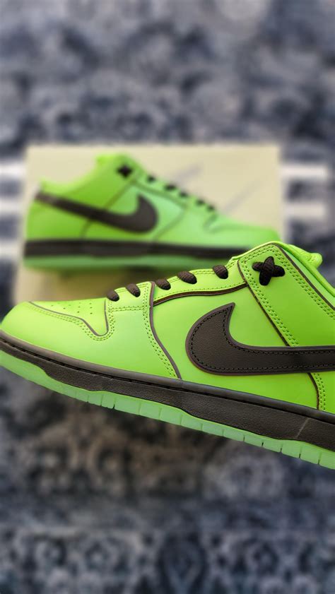 Powerpuff Girls Dunks Buttercup From Trendy Sneakers R Repsneakers