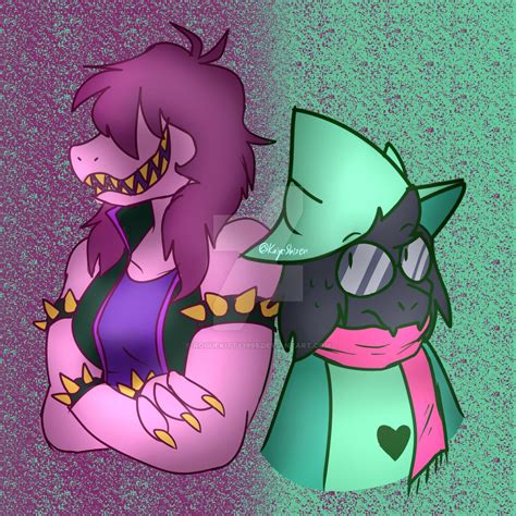 Susie N Ralsei Art By Roguekitty1995 R Deltarune