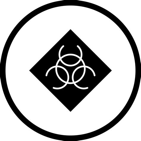 Biological Hazard Vector Icon 20656559 Vector Art At Vecteezy