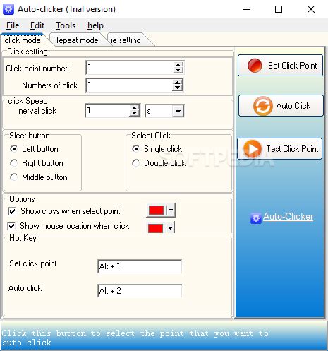 Auto Clicker Download Softpedia