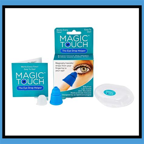 Magic Touch™ Eye Drop Applicator Myze The Daily Care For Eyes