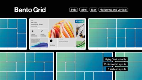 169 Digital Bento Grid Presentation Layouts Landscape And Portrait