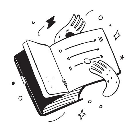 Glossy Virtual Book Concept As An Abstract Digital Art Scene Of A