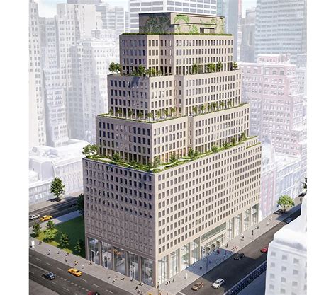 520 Fifth Avenue Arched Windows And Cascading Terraces Define