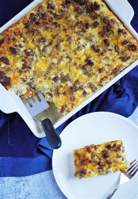 Sausage Egg Bread Breakfast Casserole Recipe At Jerome Cairns Blog