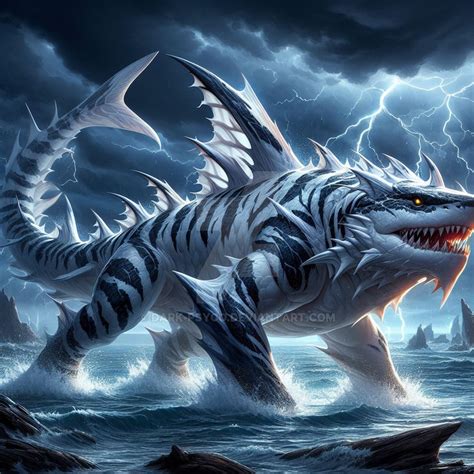Shark Dragon By Dark Psyco On Deviantart