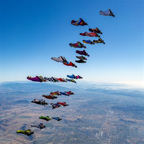 Vertical Ws World Record Skydivemag