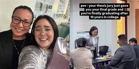 Mikee Quintos Successfully Defends Thesis Finally Graduating After 10