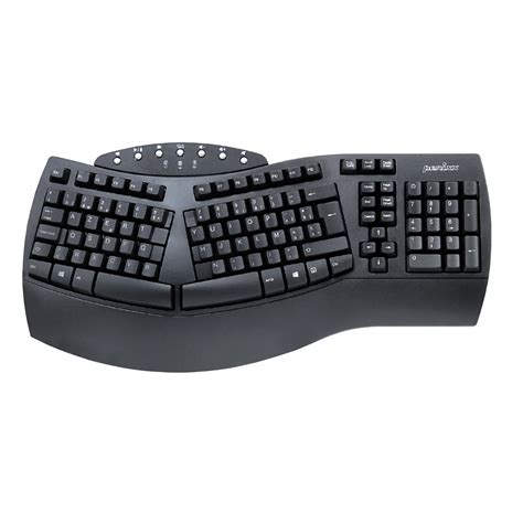 Periboard 612 Wireless Ergonomic Split Keyboard With 24g And Bluetooth