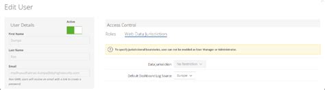 Configuring Log Sources For Users Data Jurisdictions And Dashboard Cards Skyhigh Security