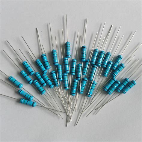 2w Metal Film Resistor 05r Precision 5 Straight Plug Four Color Ring