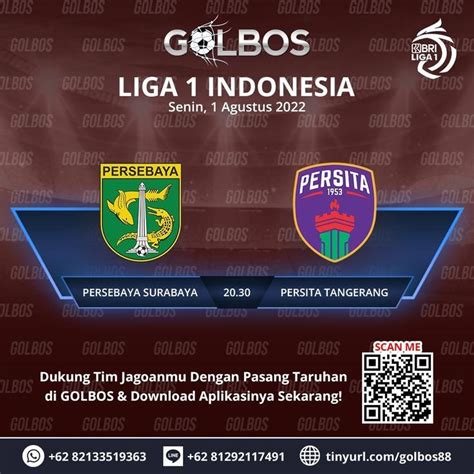 Jadwal Pertandingan Bola Hari Ini Golbos Surabaya Tangerang
