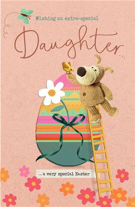 Boofle On Ladder Daughter Easter Card Occasion Cards