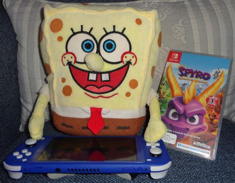 Spongebob Playing Spyro Reignited Trilogy By Cheerbearsfan On Deviantart