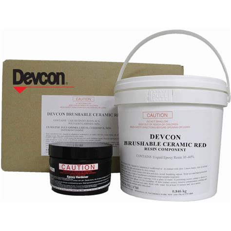Devcon D11765 Epoxy Brushable Ceramic Blue 1kg Devcon