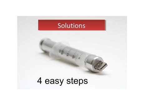 USB Flash Drive Security PPT Data Storage And Warehousing Computing