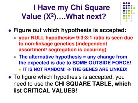 Ppt Unit 6 Mendelian Genetics Chi Square Analysis Powerpoint Presentation Id 4471889