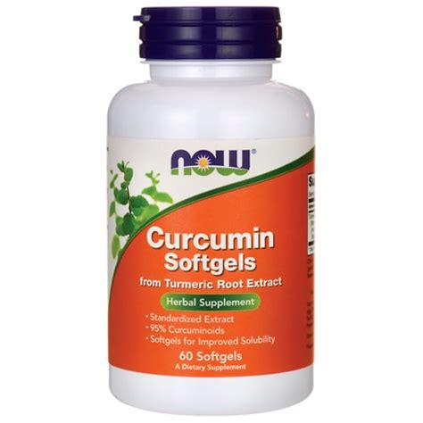 Now Curcumin 60 Softgels Vitacost