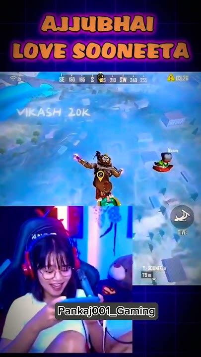 Sonneta And Ajjubhai 💕💕sonneta And Total Gaming Shorts Sonneta