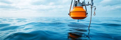 Oceanographic Sensor Deployment Ocean Research Data Collection Water Analysis Marine Technology