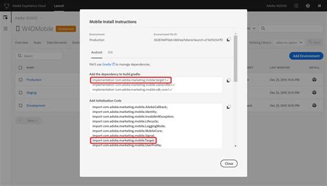 Adobe Experience Platform Mobile Sdks Adobe Target Web Analytics