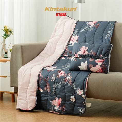 Jual Kintakun Bantal Selimut Balmut Mini Selimut Travel Lembut Blanket