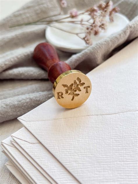 Wax Seal Stamp Custom Wax Seal Stamp For Wedding Invitations