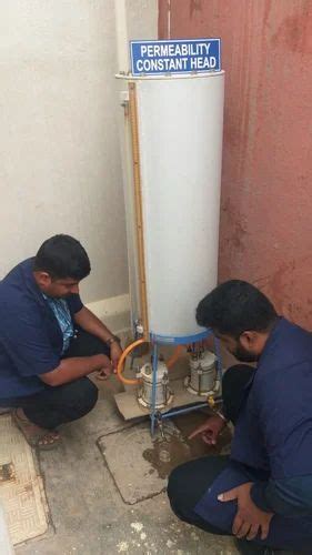 Constant Head Permeability Test Automation Grade Manual At Best Price In Bengaluru