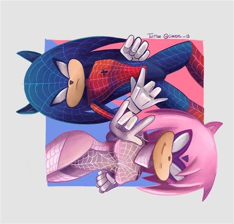 Sonamy Spider Verse Art By Claudel13 Rsonamy