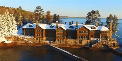 See Inside Americas Largest And Most Expensive Log Cabin Estate