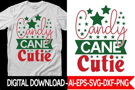 Candy Cane Cutie Graphic By Gatewaydesign · Creative Fabrica