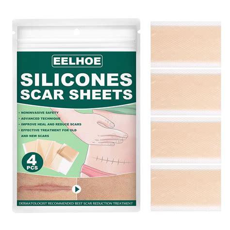 Silicone Scar Tape Silicone Gel Scar Patch Fades Stretch Marks Burn