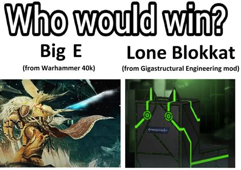 Lets Continue The Who Would Win Memes This Time Big E Vs A New