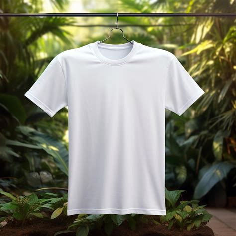 Premium Photo White Tshirt Mockup