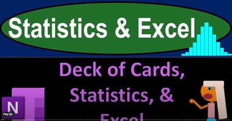 Deck Of Cards Statistics And Excel 1326 Statistics And Excel Accounting