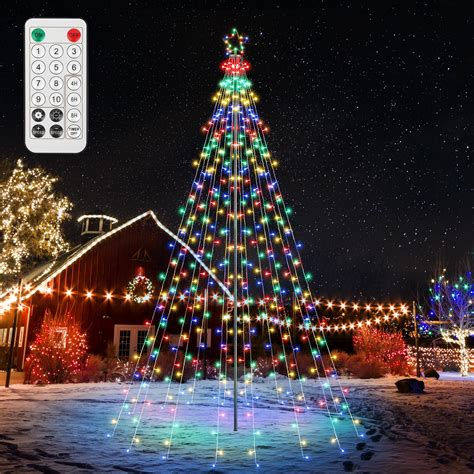 Lomotech Christmas Tree Lights 404 Led 10ft Dynamic Cascading Iron