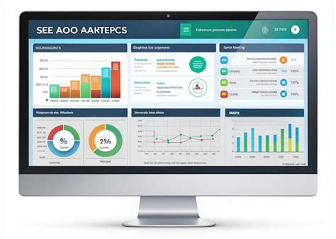Clean And Modern Seo Analytics Dashboard Design For Effective Website