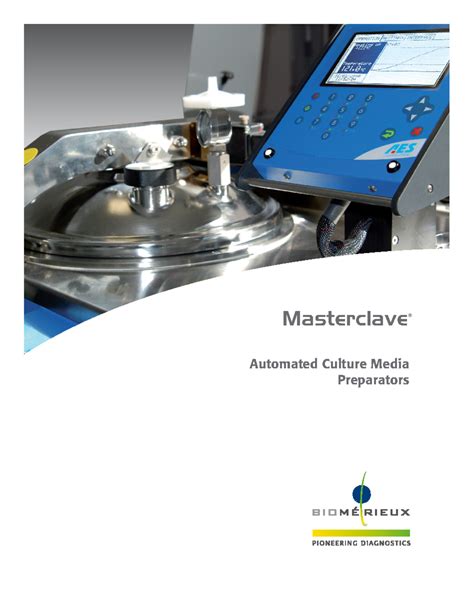 Masterclave Broc 5 15 Automated Culture Media Preparators Masterclave