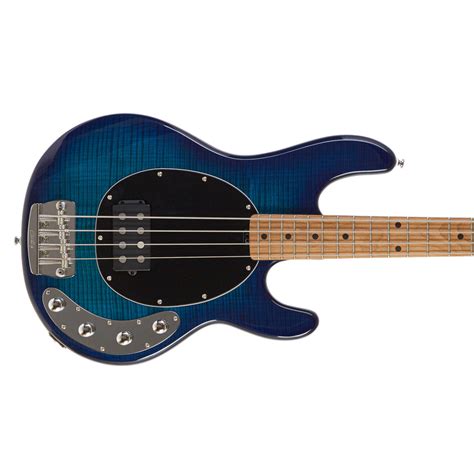 Music Man Sterling Stingray Ray34 Neptune Blue Guitar Village