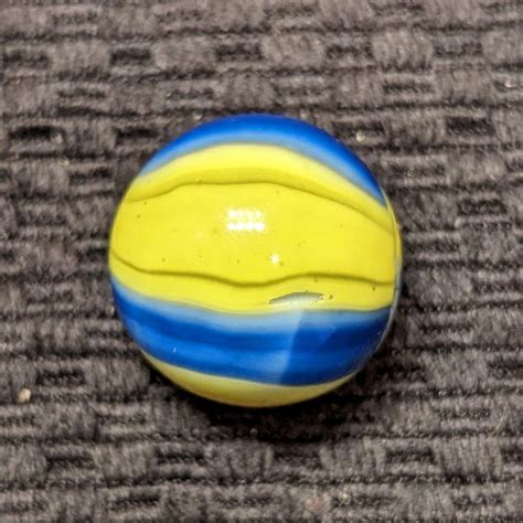 Large Marble King Cub Scout Over 15 16 Old Rare Marbles