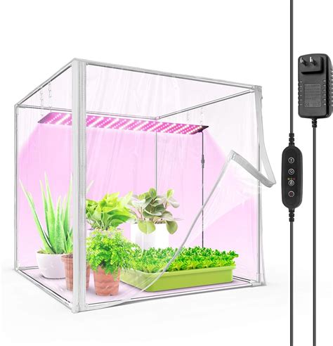Barrina Indoor Greenhouse With Grow Light With 40w Seed
