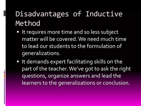 Inductive Method By Anna Mapeth Evangelista Pptx