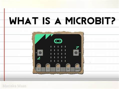 Microbit Introduction Movie Mariska Maas