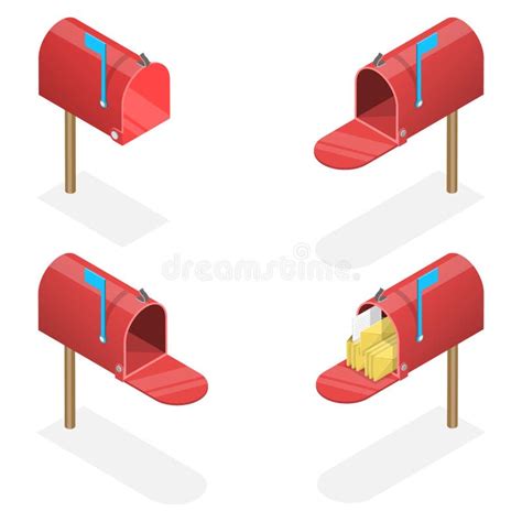 Classic Mailboxes Stock Illustrations 33 Classic Mailboxes Stock