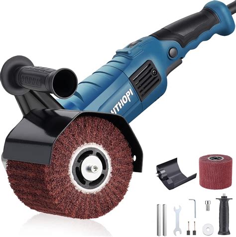 Ldhthopi 1800w Burnishing Polishing Machine 110v Handheld Electric Stainless Steel Polisher 8